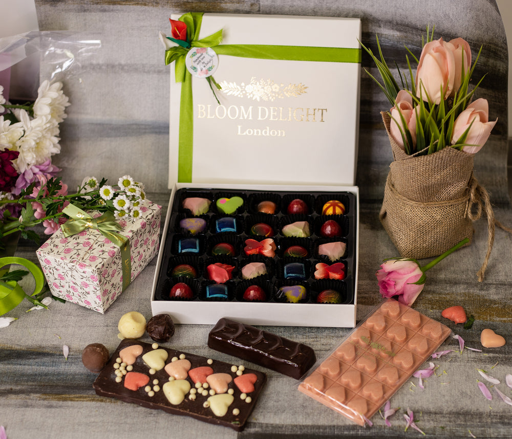 Bloom Delight | Bespoke Flower and Chocolate Gift Boxes